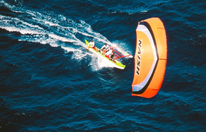 Kiteboating or kite boating - International Water Sports Federation